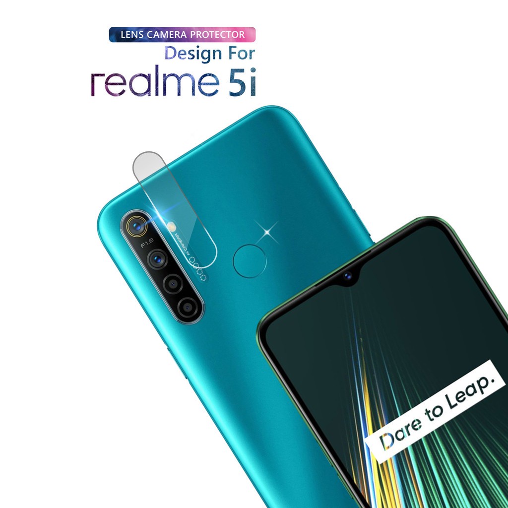 Jual Glass Pro Tempered Glass Camera Realme 5i Full Cover Premium ...