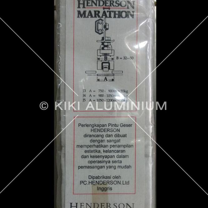 Jual Rel Pintu Geser / Sliding - Henderson Marathon - Made In England ...