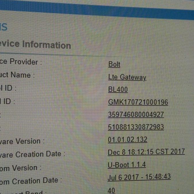 Jual Home Router 4G LTE Outdoor Bolt Titan BL400 BL401 | Shopee Indonesia