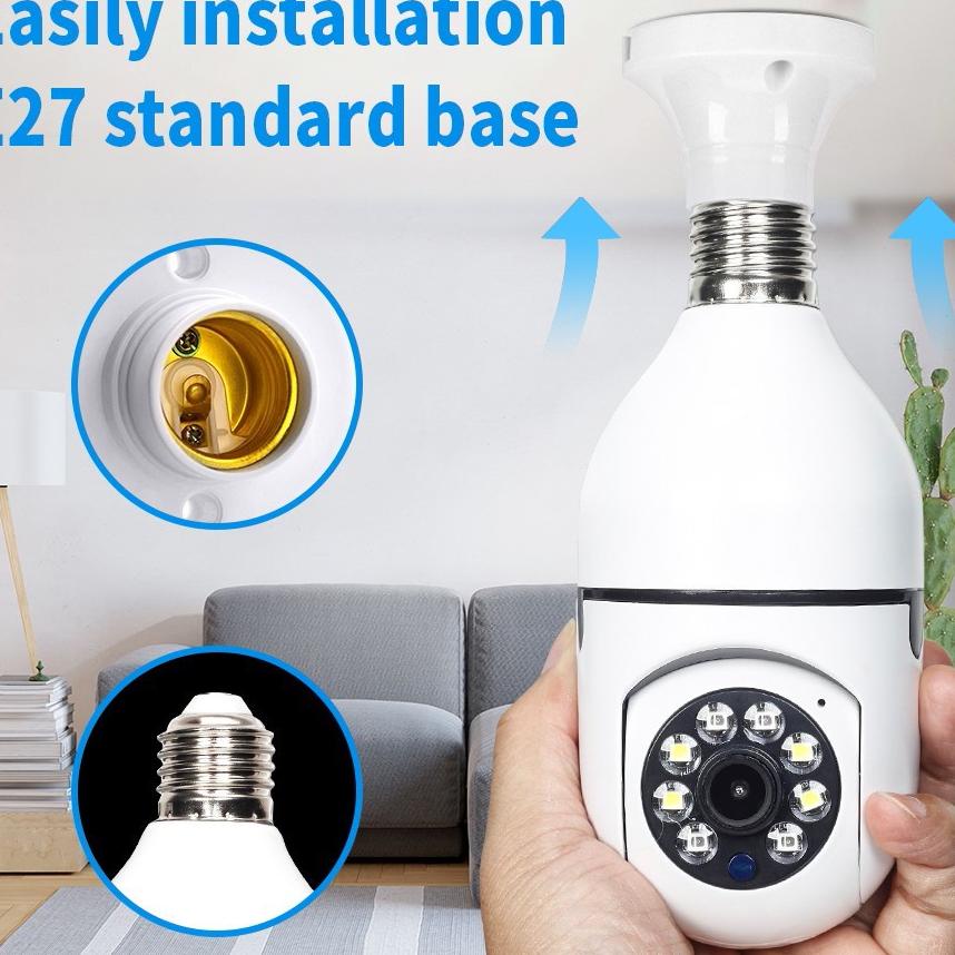 Jual Cctv Ip Camera 1080Hd 3Mp Bulb Camera 5G Wifi Ptz Cctv Camera ...