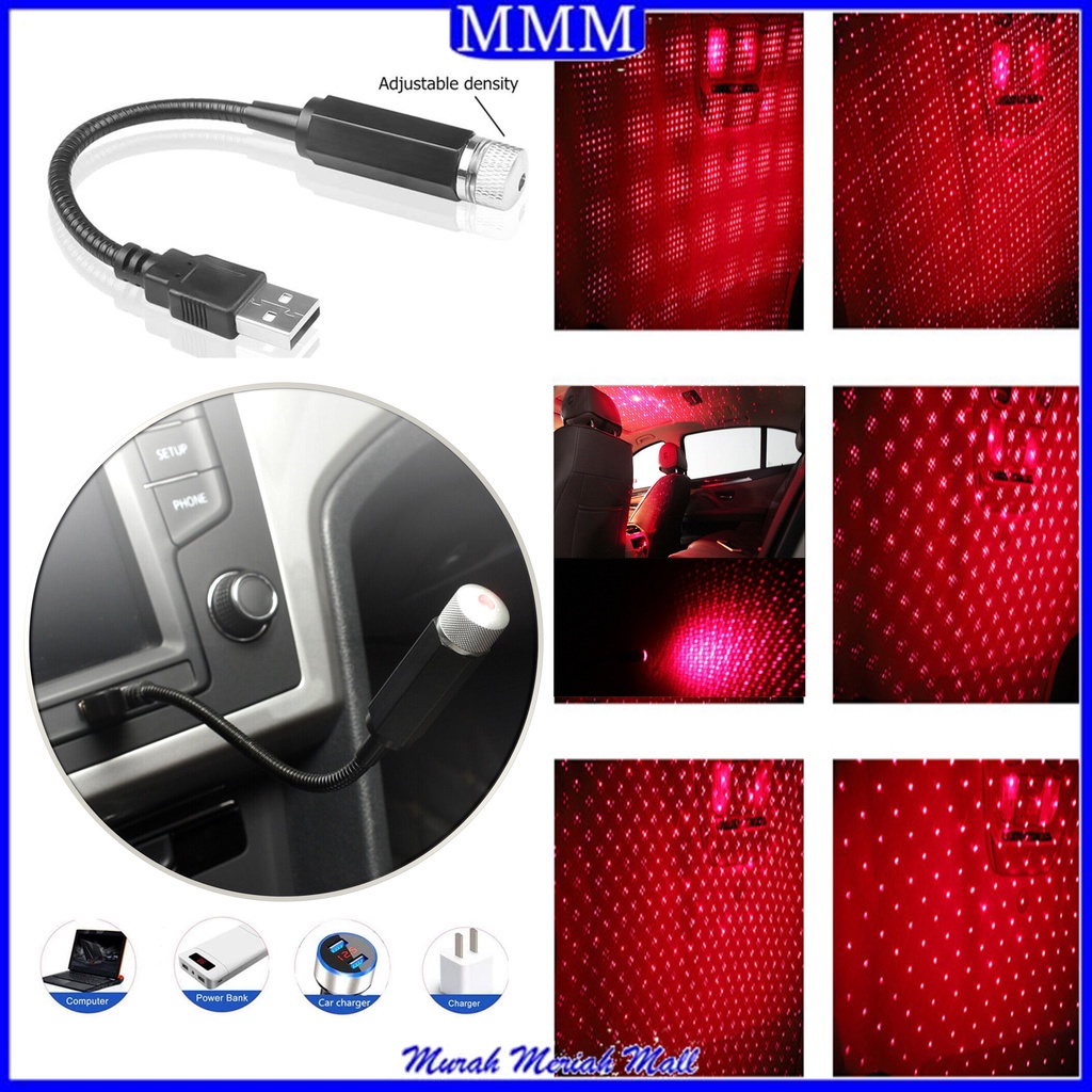 Jual MMM Lampu Proyektor Led USB Dekorasi Interior Langit Kabin Mobil ...