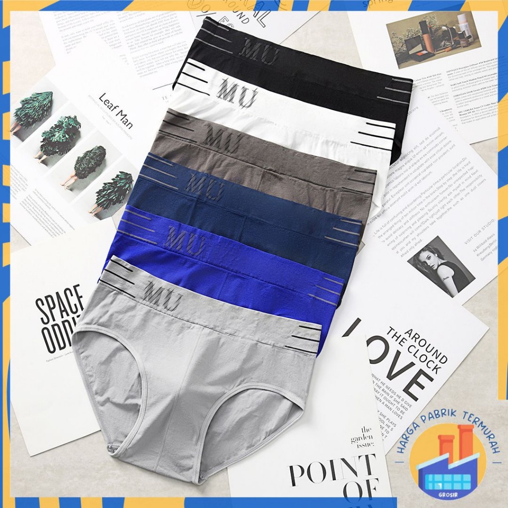 Jual HPT Celana Dalam Pria Briefs Underwear Man Sempak Pria Kolor Pria ...