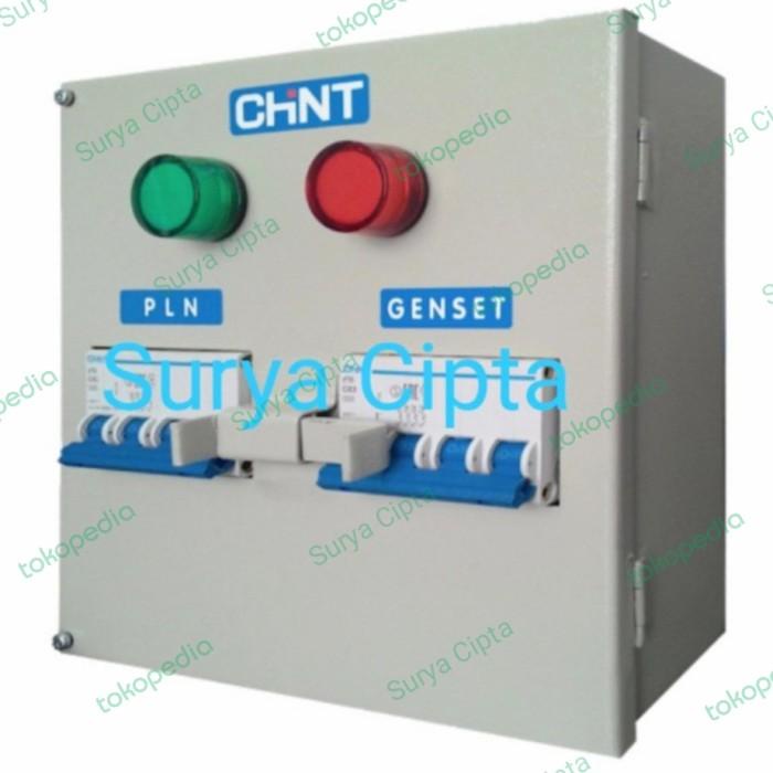 Jual PANEL INTERLOCK 3PHASE 4P CHINT SWITCH HANDLE OHM SAKLAR PLN ...