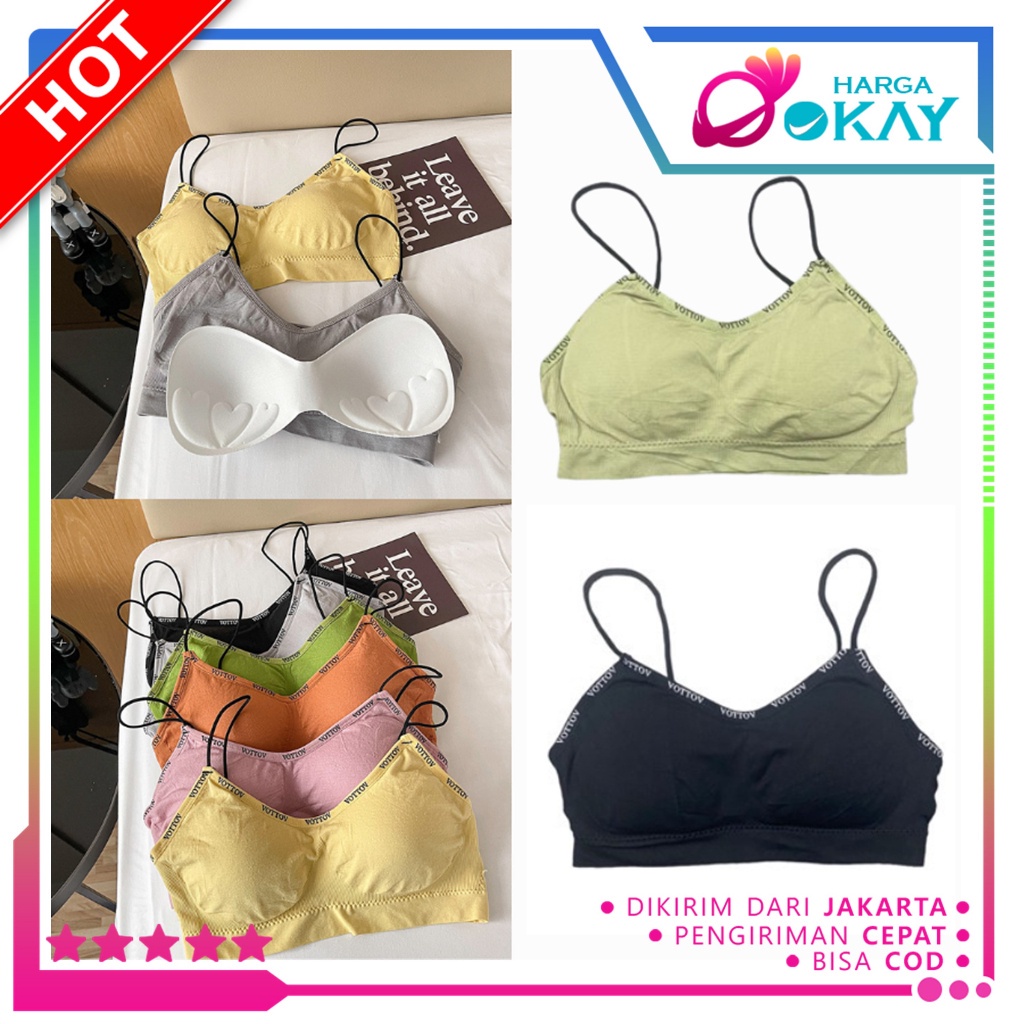 Jual HO Pakain Dalam Wanita Sexy Kekinian Bh Bra Wanita Tanpa Kawat ...