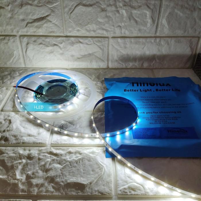 Jual Lampu Led Strip Pita Ip33 2835 60 300 Led 3528 Putih White Hinolux ...