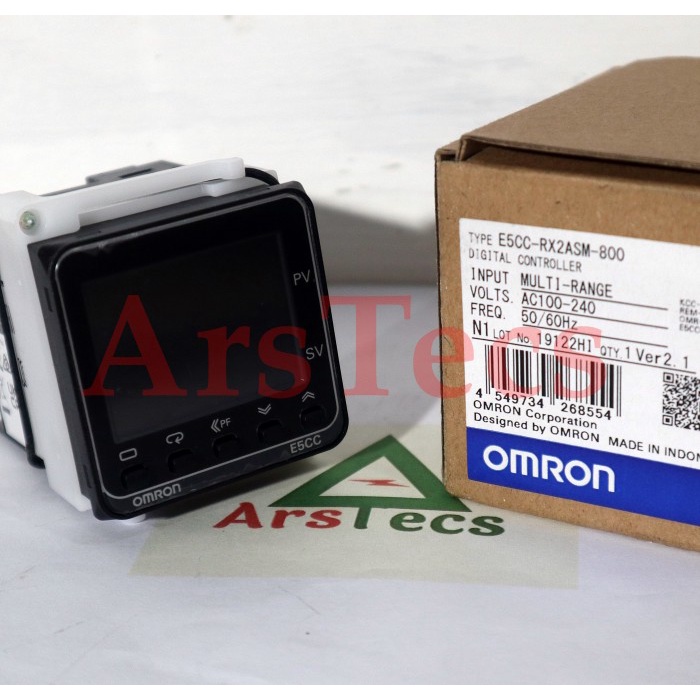 Jual Temperature Control Omron E5CC-RX2ASM-800 100-240Vac Baru Original | Shopee Indonesia