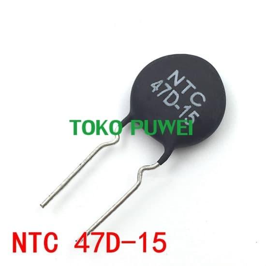 Jual NTC47D-15 NTC 47D-15 NTC47D 47 Ohm NTC Mayloon Thermistor BQ88 | Shopee Indonesia