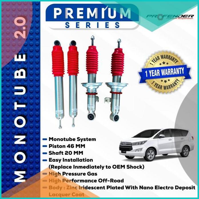 Jual Suspensi Shockbecker PROFENDER MONOTUBE Innova 2KD 2GD Reborn 06 ...