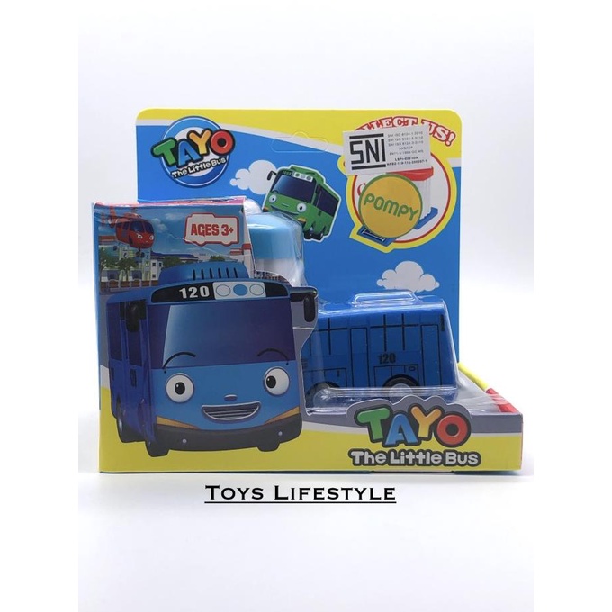 Jual Mainan Anak Mobil Bus Tayo The Little Bus (Tayo, Rani, Rogi, Gani ...