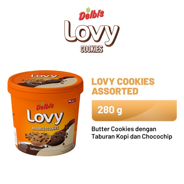 Jual Delbis Lovy Cookies Assorted | Shopee Indonesia