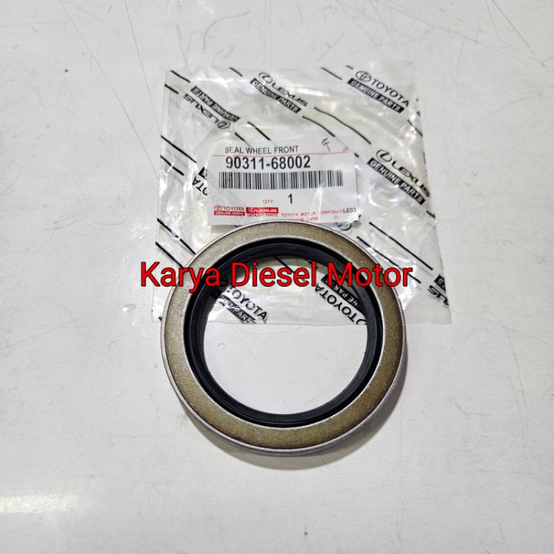 Jual Oil Seal Roda Depan Toyota Dyna 125HT 130HT Hino Dutro 125 130 90311-68002 Original ...