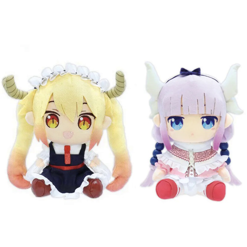 Jual Japanese Miss Kobayashi's Dragon Maid Cosplay Plush Doll Stuffed ...