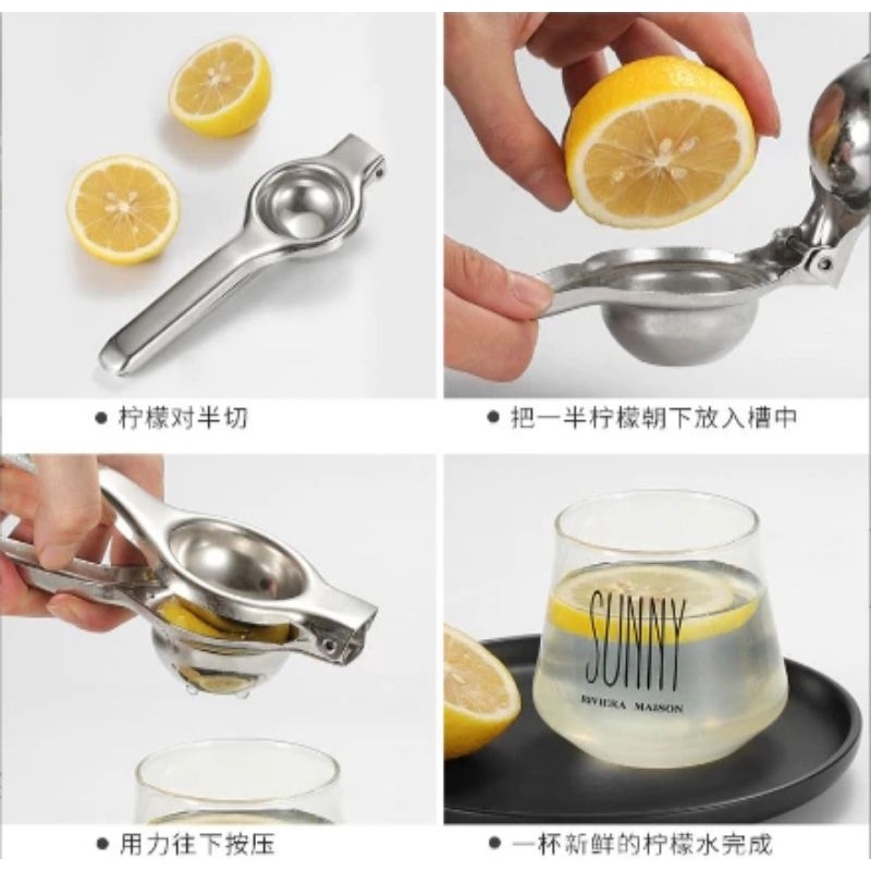 Jual alat peras lemon stainless steel | Shopee Indonesia
