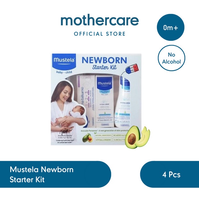 Jual Mustela Newborn Starter Kit - Set Perawatan Kulit Bayi Baru Lahir | Shopee Indonesia