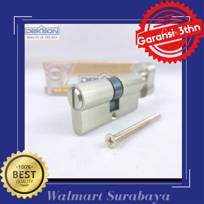 Jual FREE ONGKIR KUNCI PINTU KNOP PUTAR 60MM CYLINDER DEKKSON BK DL ...
