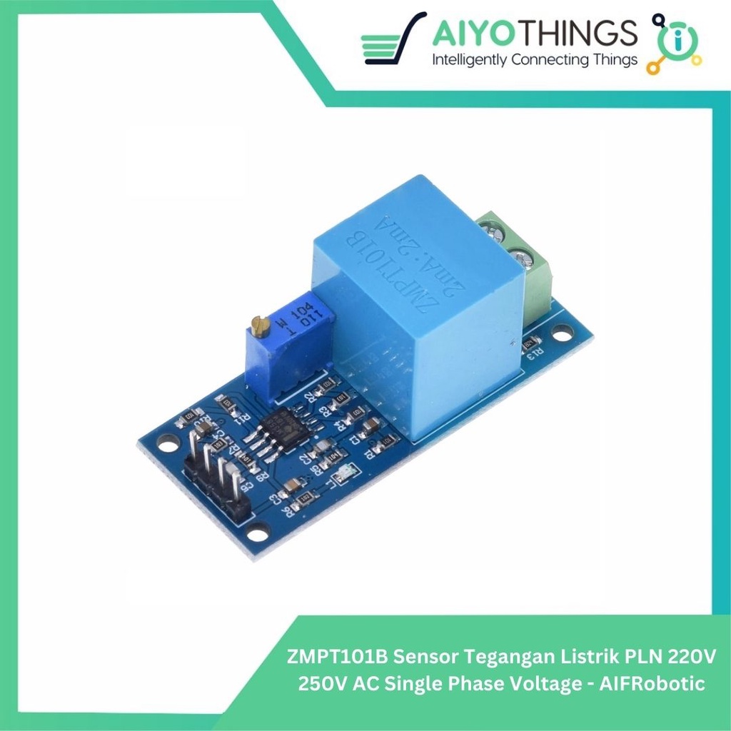 Jual [BR740] ZMPT101B Sensor Tegangan Listrik PLN 220V 250V AC Single ...