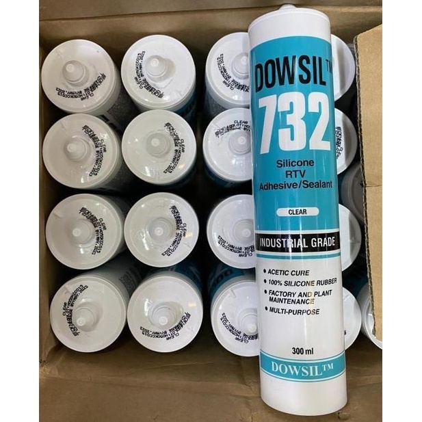 Jual Dowsil Rtv Silastic 732 Silicone Sealant Adhesive,Lem Dow Corning ...