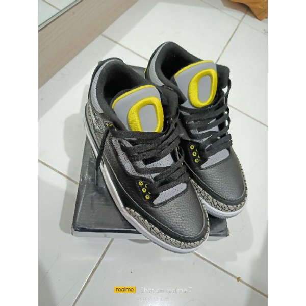Jual AIR JORDAN RETRO 3 OREGON PIT CREW PLAYER EXCLUSIVE SAMPLE EDITION ...