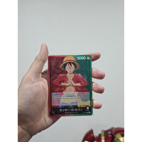 Jual Monkey D. Luffy OP01-003 Leader - ORI TCG ONE PIECE CARD GAME ...