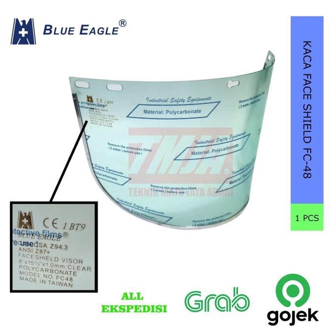 Jual Blue Eagle Kaca Face Shield Fc48 | Shopee Indonesia