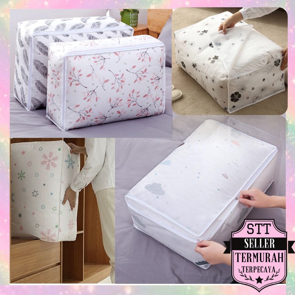 Jual STT Storage Bag Quilt Bag Tempat Penyimpanan Selimut Anti Air PEVA ...