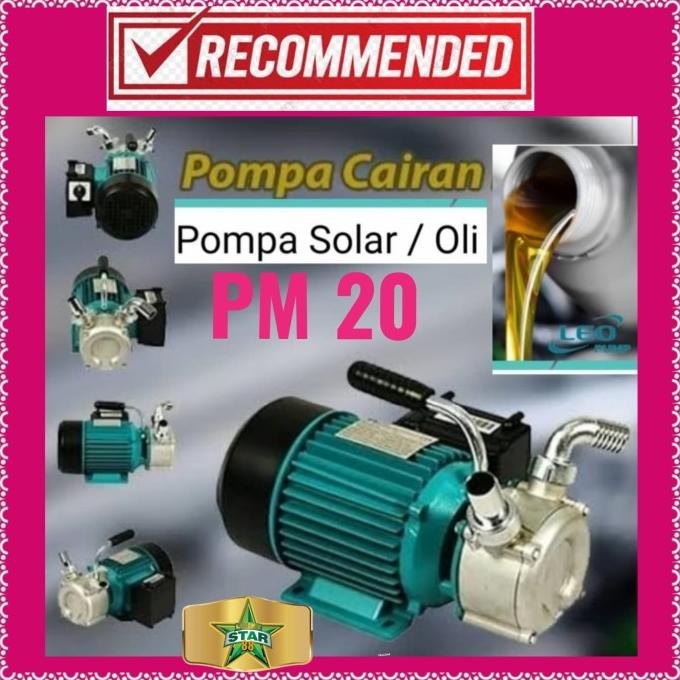 Jual Pompa Minyak Oli Solar Leo Pm 20 Cairan Kental Pm20 Listrik 220Volt | Shopee Indonesia