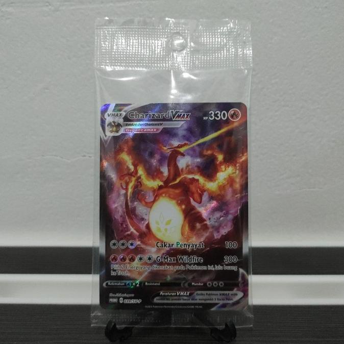 Jual Pokemon TCG Indonesia Charizard VMAX SAR Promo Turnamen Regulasi ...