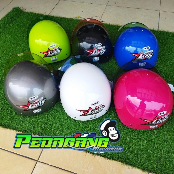 Jual Helm Index Thailand Pretty Lady Limited Edition Kaca Berwarna ...