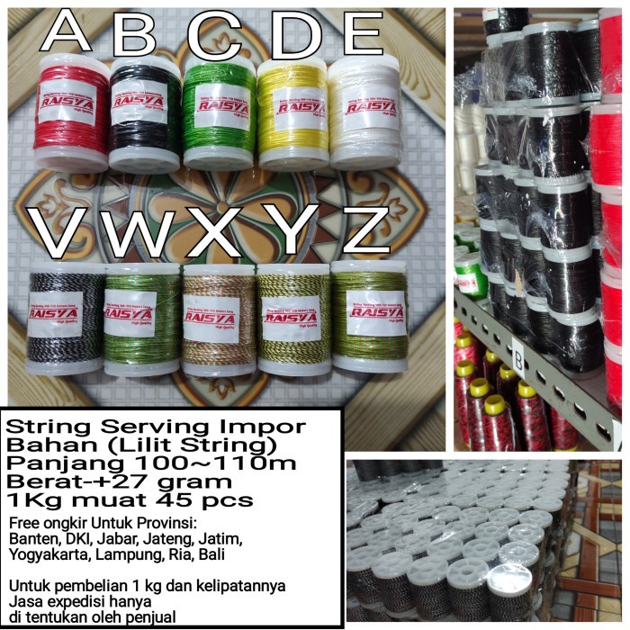 Jual Promo Serving String/String Panahan/Bow String Olahraga Panahan ...