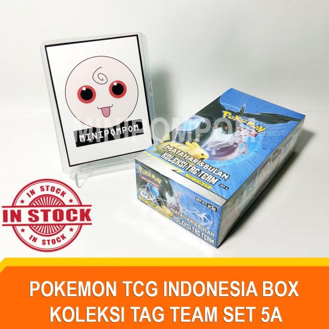 Jual Pokemon TCG Indonesia - Booster Box Koleksi Tag Team Set 5A | Shopee Indonesia