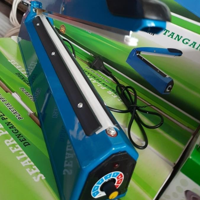 Jual MESIN PRESS PLASTIK 30CM + FREE ELEMEN PEMANAS / IMPULSE SEALER 30 ...