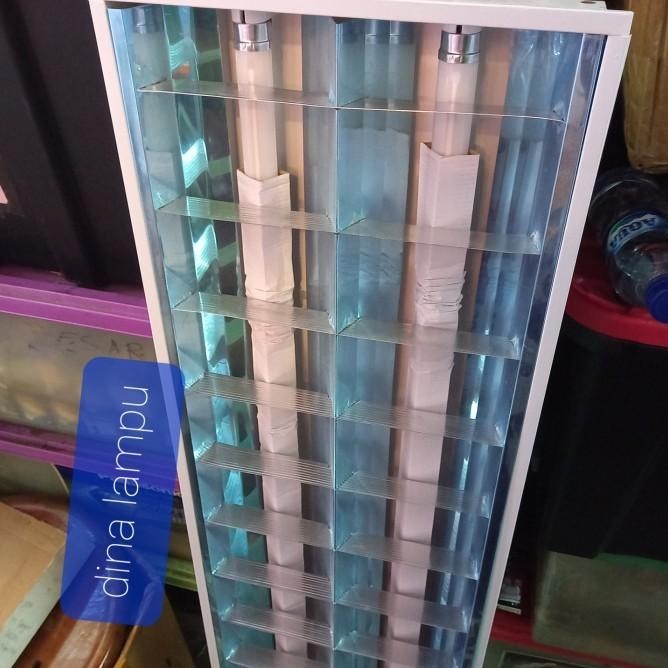 Jual Kap Lampu Rm 2X36W+Tl Led 16Watt Philips/Kap Rm 2X16W Led Set ...