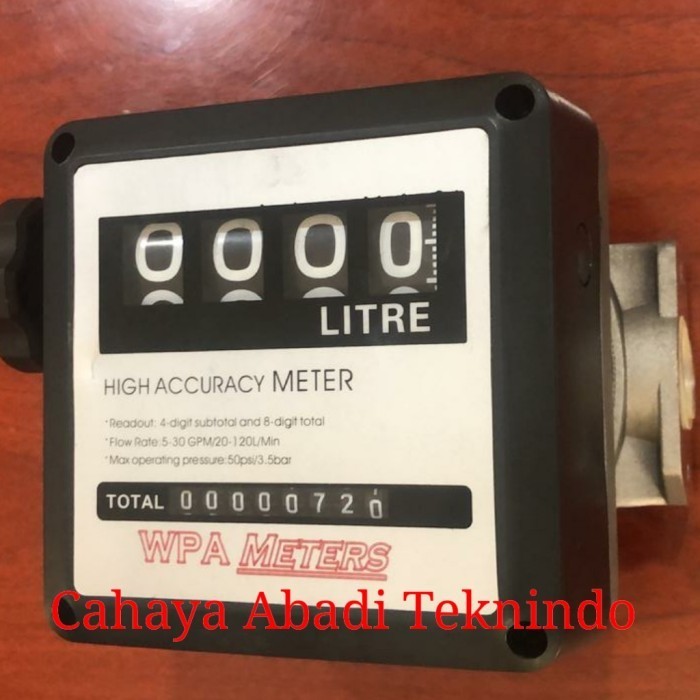 Jual Ori Flow Meter Solar 4 Digit 1Inch Meteran Solar Diskon | Shopee ...