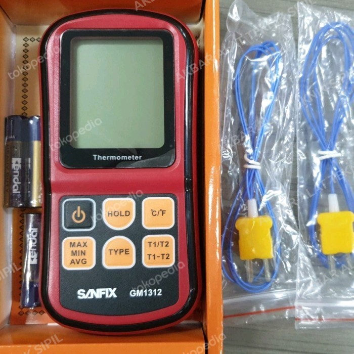 Jual Ori Jual Thermometer Batu Bara Dan Aspal Sanfix Gm1312 Terbaru ...
