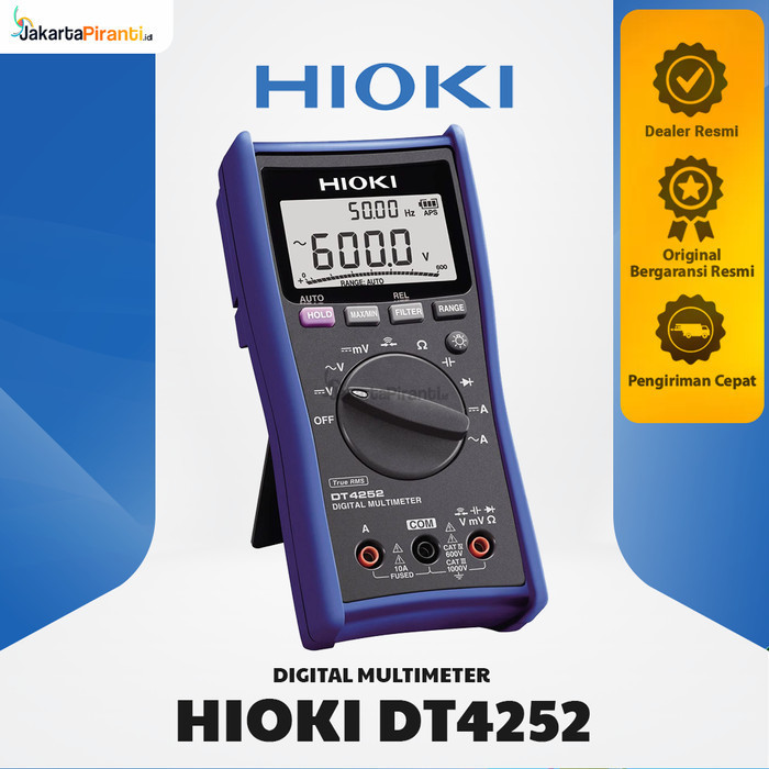 Jual Ready Digital Multimeter Dt4252 With Direct Current Input Hioki Dt4252 Limited | Shopee ...