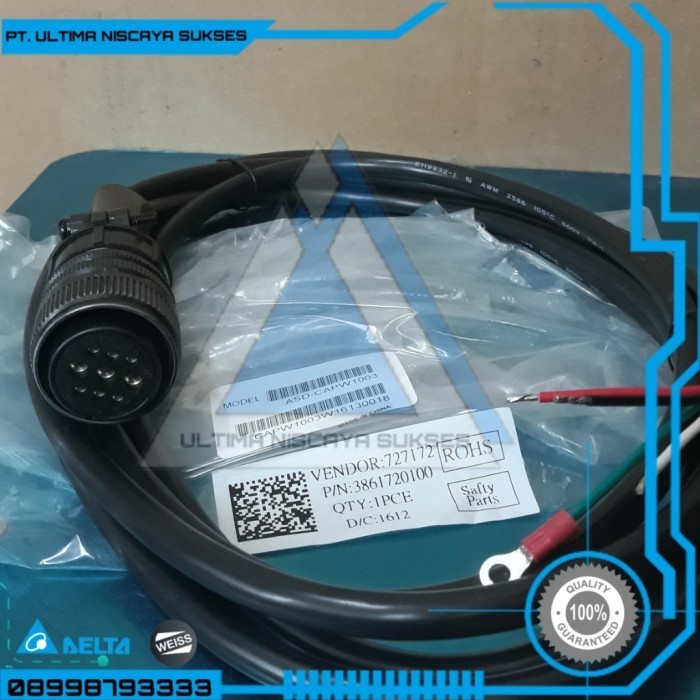 Jual Sale Asd-Capw1003 Kabel Power For Servo Delta Asda-A2 2Kw Wo Brake ...