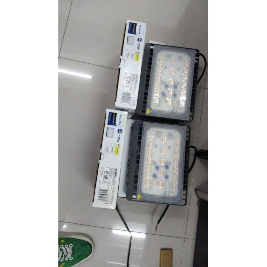 Jual LAMPU SOROT LED PHILIPS BVP172 50 WATT WARM WHITE | Shopee Indonesia