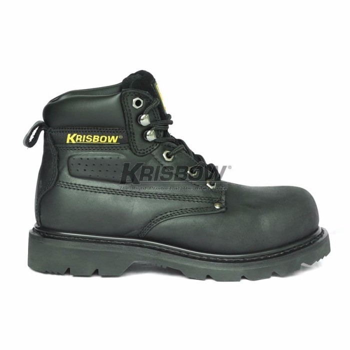 Jual [New] Sepatu Safety Krisbow Safety Shoes Vulcan 6In Sepatu Proyek ...