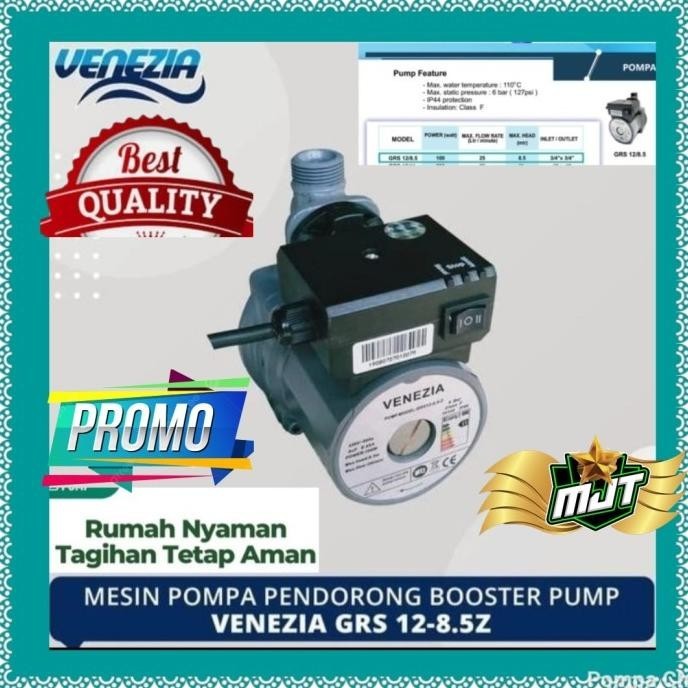 Jual Harga Diskon Pompa Booster 100Watt Mini Dorong Air Panas Model ...