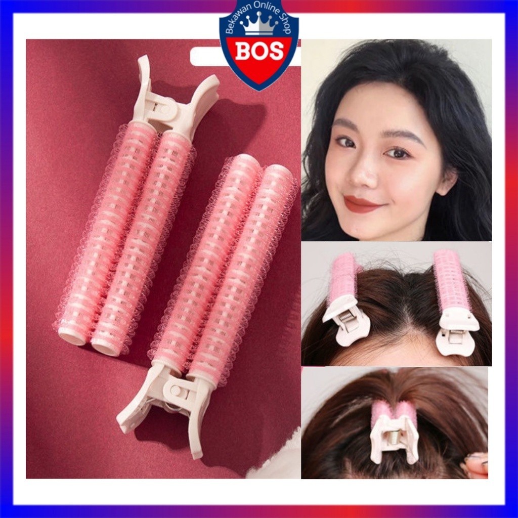 Jual Market1688 jepit rambut pembentuk rambut roller rambut korea roll ...