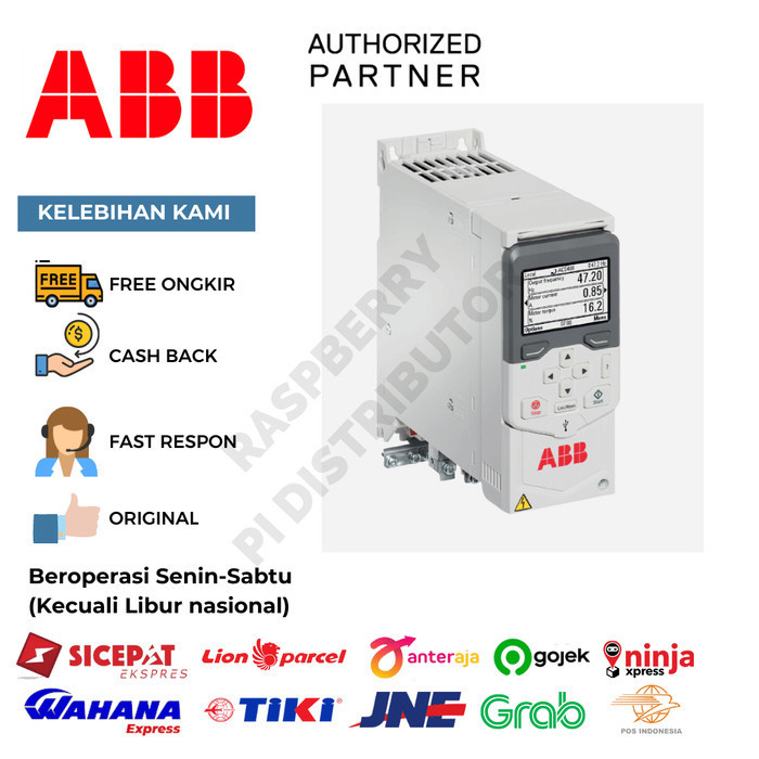 Jual [New Ori] Abb Inverter Acs480-04-018A-4J400 3 Phase 380-480Vac 7.5Kw Terbatas | Shopee ...