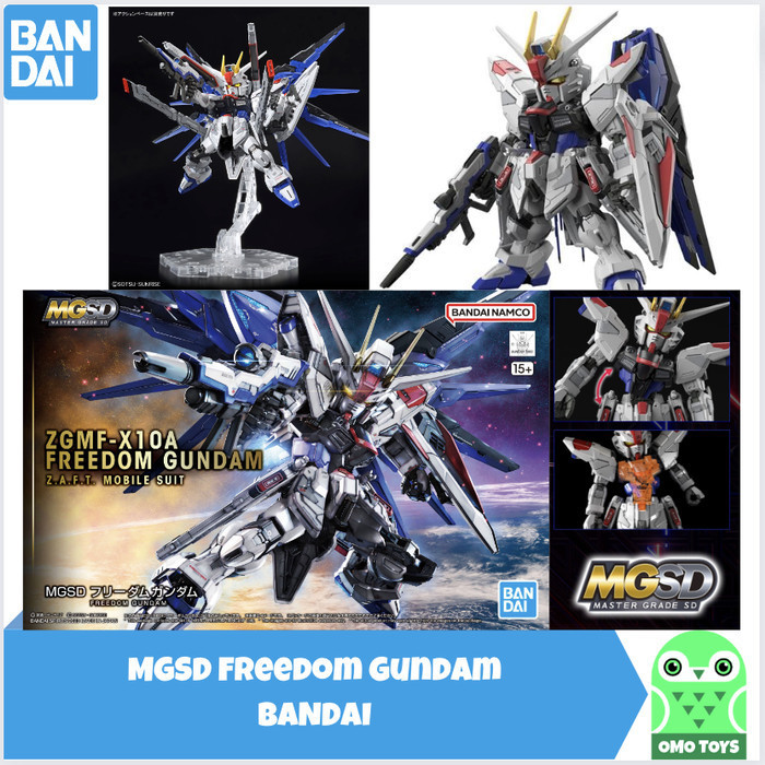 Jual [Original] Mgsd Freedom Gundam Master Grade Sd Gundam Seed Mg Sd Original Bandai ...