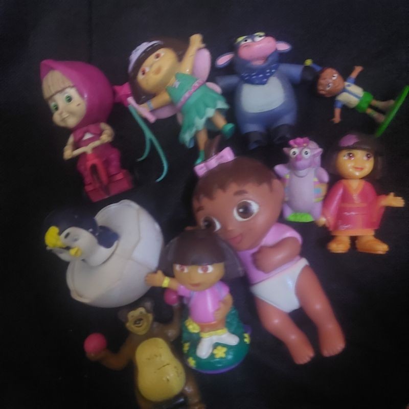 Jual Dora The explorer Figure Mainan Anak Mainan Preloved Bekas Marsha ...