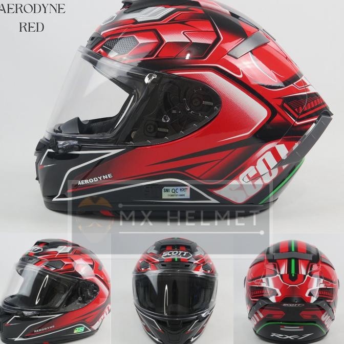Jual HELM SCOTT RX 7 FULL FACE / HELM FULL FACE (LIMITED EDITION ...