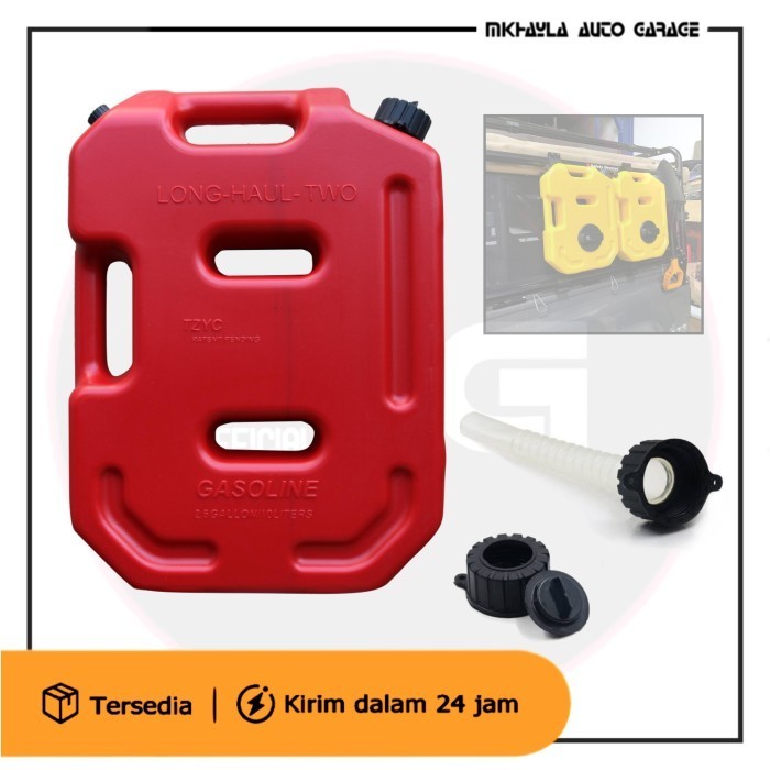 Jual [New Ori] Jerigen Long Haul 10 Liter Merah Jerigen Touring Jerigen ...