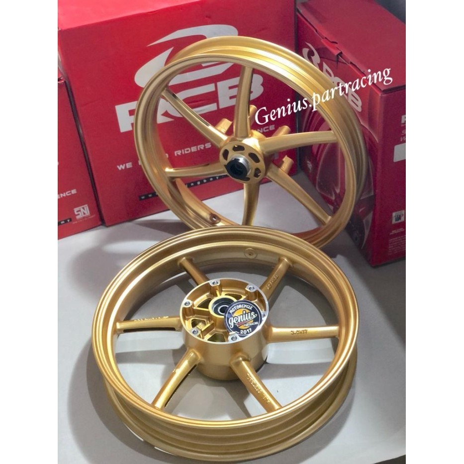 Jual Velg Racing RCB Ninja RR 150 / KRR / ZX Sp 522 Racing y Gold ...