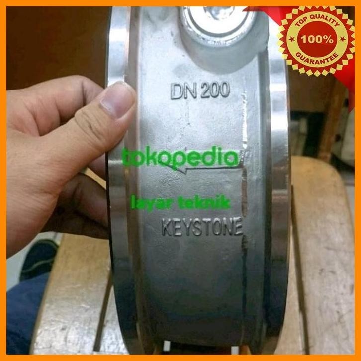 Jual (LAYA) WAFER CHECK VALVE KEYSTONE SS 316 UK 8 INCH | Shopee Indonesia