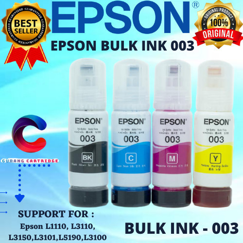 Jual Tinta Printer Epson Bulk Ink 003 Best | Shopee Indonesia