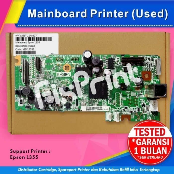 Jual Mainboard Motherboard Epson L355, Logic Board Printer Epson L355 L355 Best | Shopee Indonesia