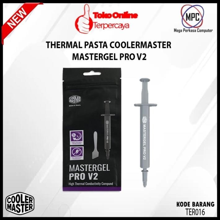 Jual Thermal Pasta Termal Pasta Coolermaster Mastergel Pro V2 | Shopee ...